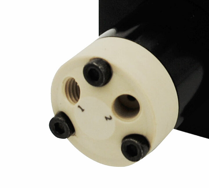 2-Position 3-Port selection rotary valve - PEEK