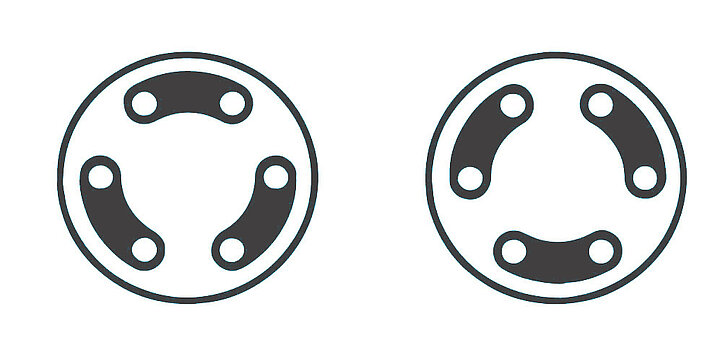 2-Position 6-Port injection rotary valve with 1.0mm channel diameter up ...