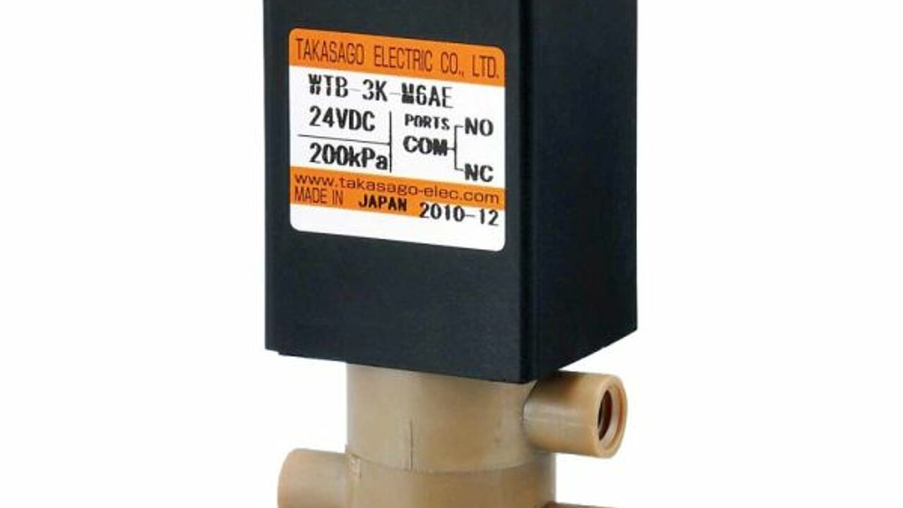 WTB Series - diaphragm isolation solenoid valve with 1.2 - 2.0mm ...