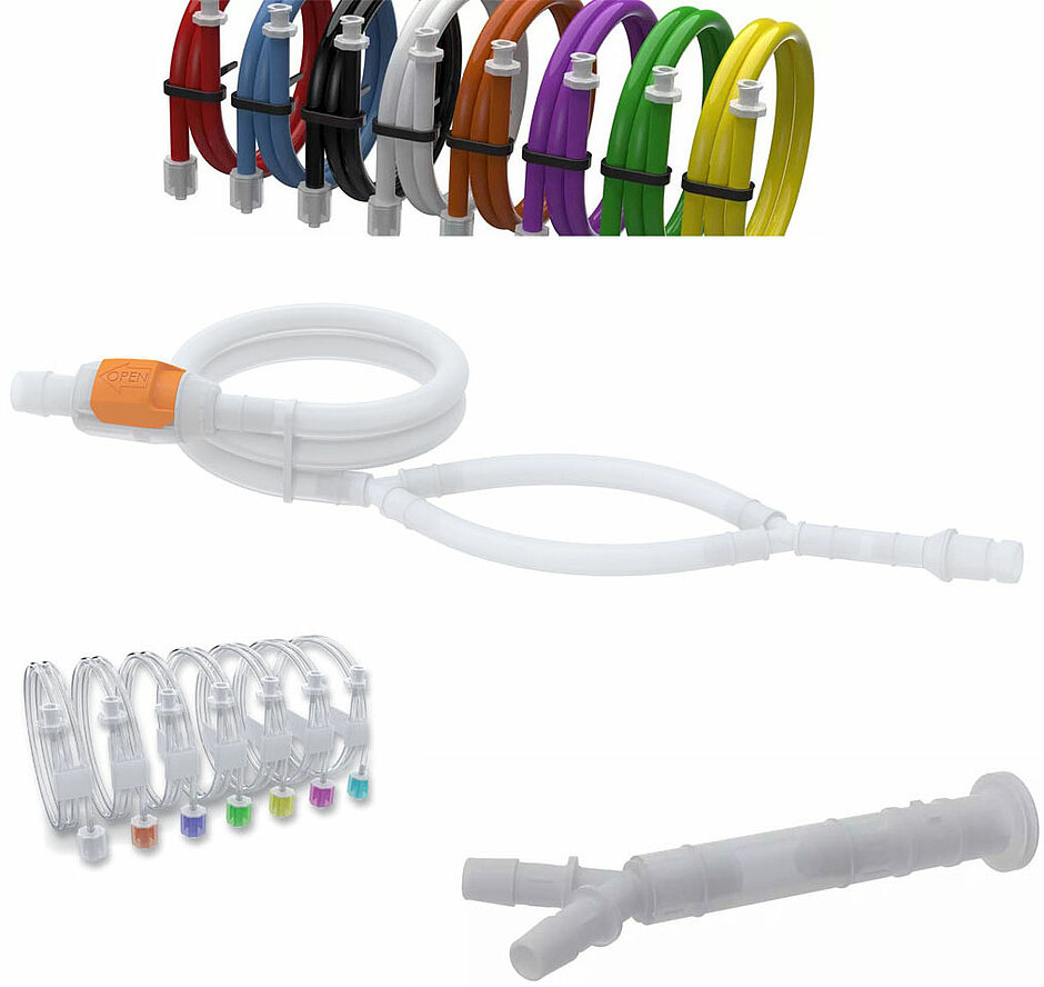 Custom tubing assemblies for biomedical and life science devices