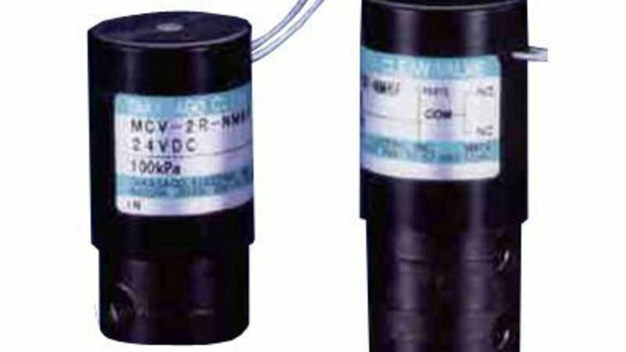 MCV Series - diaphragm isolation solenoid valve with orifice diameter 2 ...