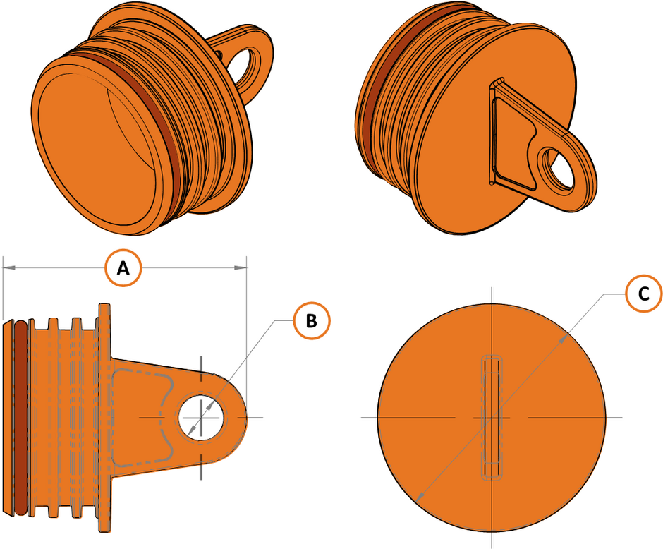 Plugs for Sliding Latch Quick Couplings